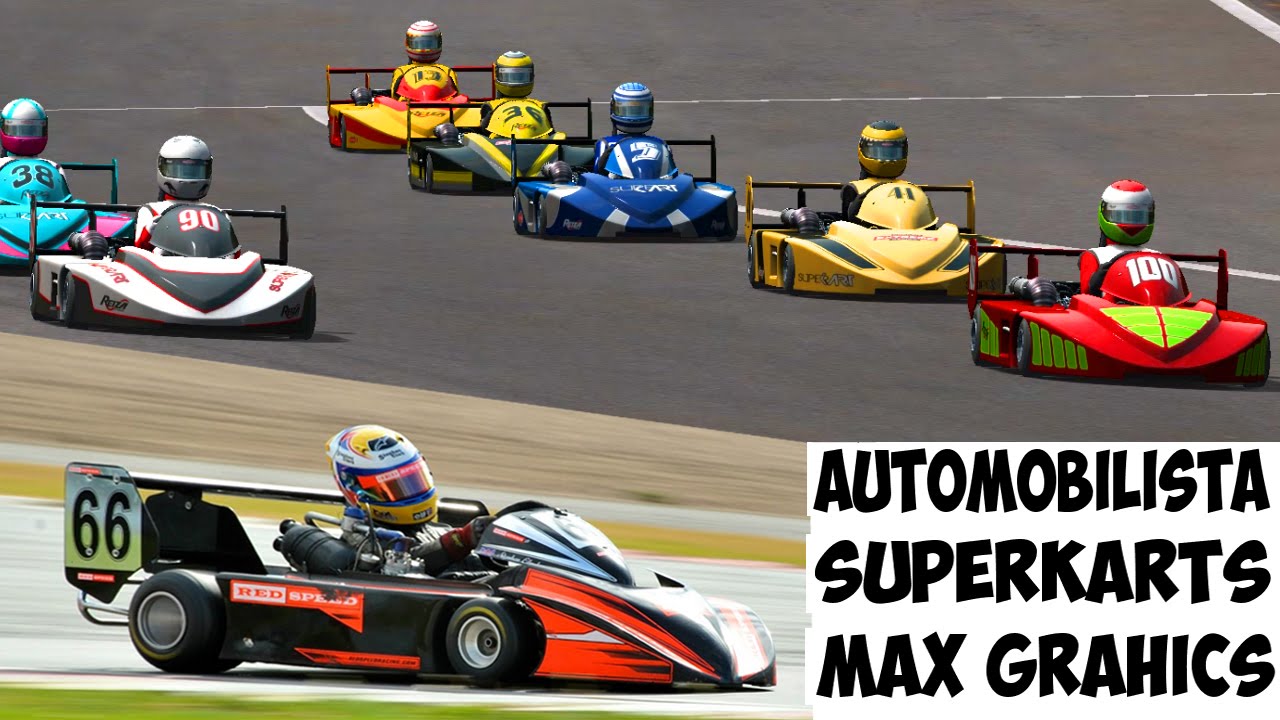 Automobilista Superkart Race & Replay - Max Graphics HD - YouTube
