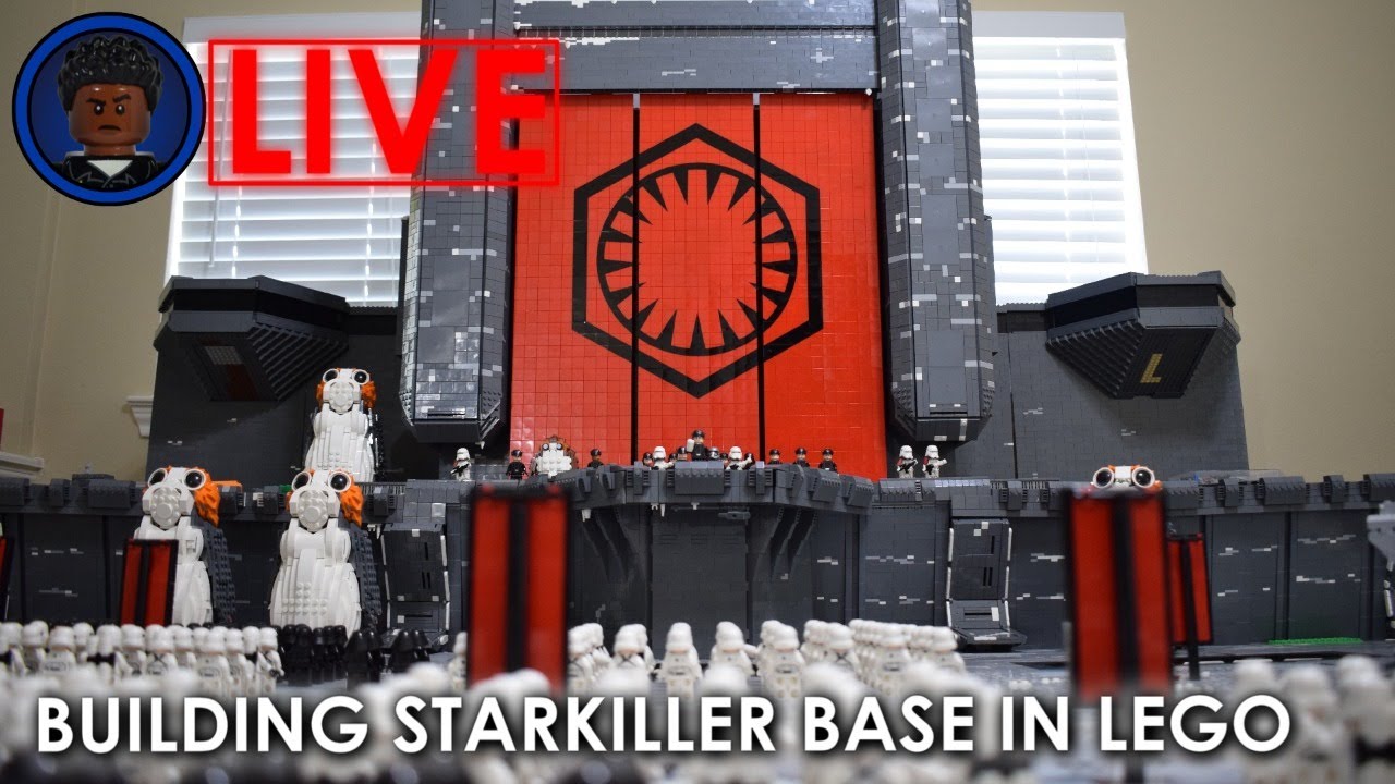 🔴 Building Starkiller Base in LEGO LIVE 1/9 - YouTube