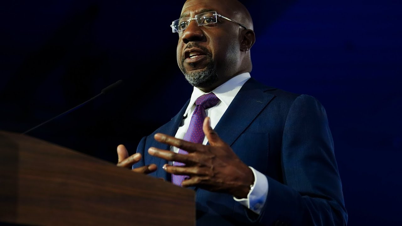 RAW: Sen. Raphael Warnock gives victory speech after defeating Herschel ...