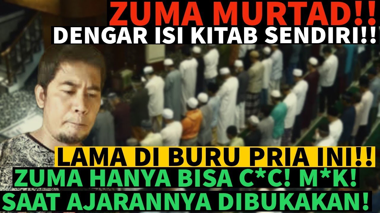 VIRAL!! ZUMA TELAH MURTAD? SAAT DEBAT DENGAN PRIA INI ZUMA TOLAK ISI ...