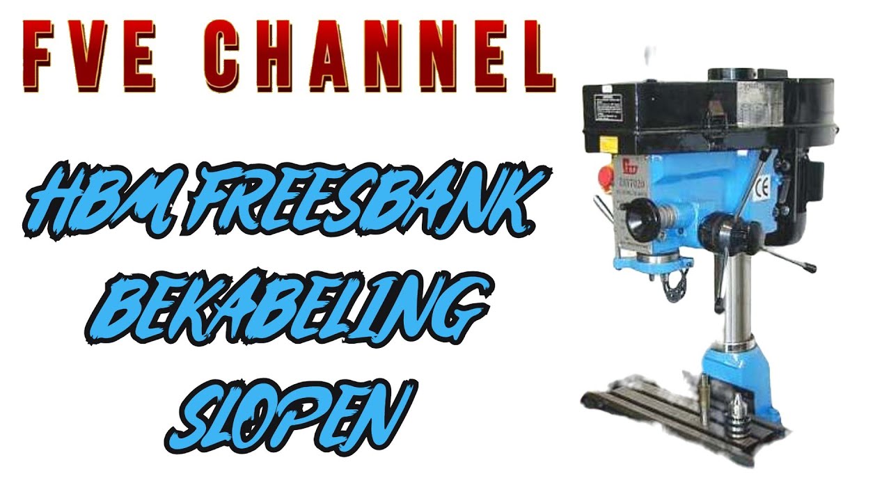16 Jaar oude HBM freesbank slopen - YouTube