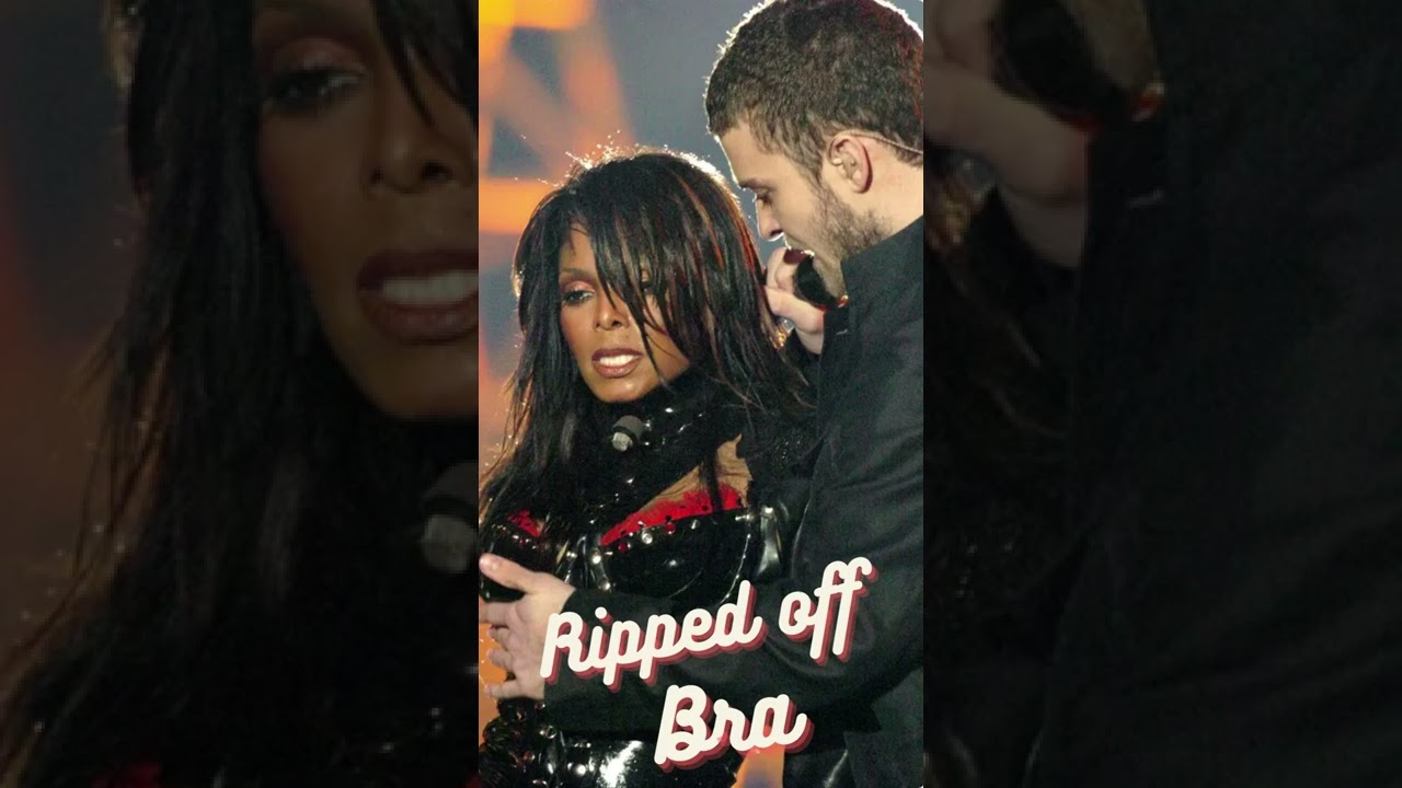 Justin Timberlake ripped off Janet Jackson's bra... | celebrity facts # ...