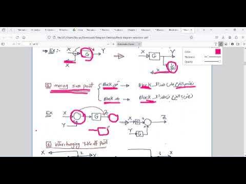 Block Diagram Reduction - YouTube