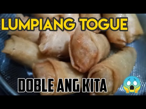 Lumpiang togue | paano gumawa ng lumpiang togue | best seller Pilipino ...