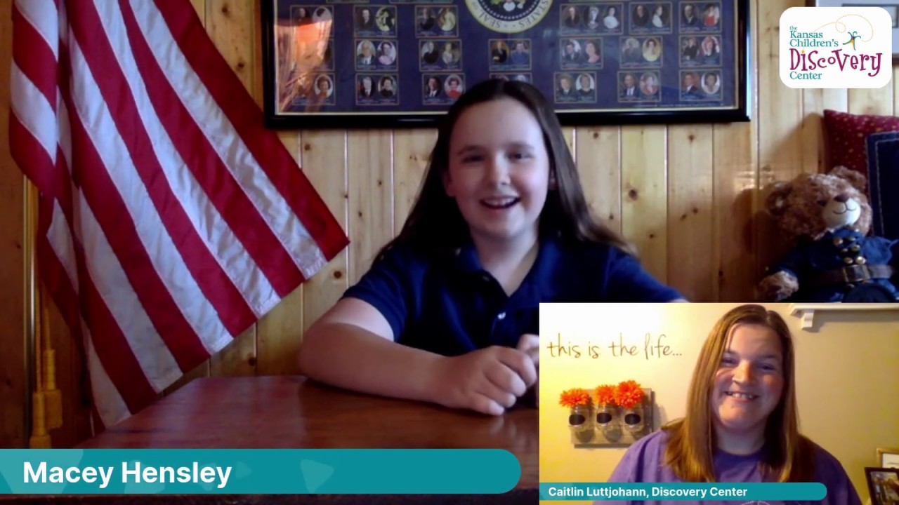 Macey Hensley talks to the Discovery Center! - YouTube