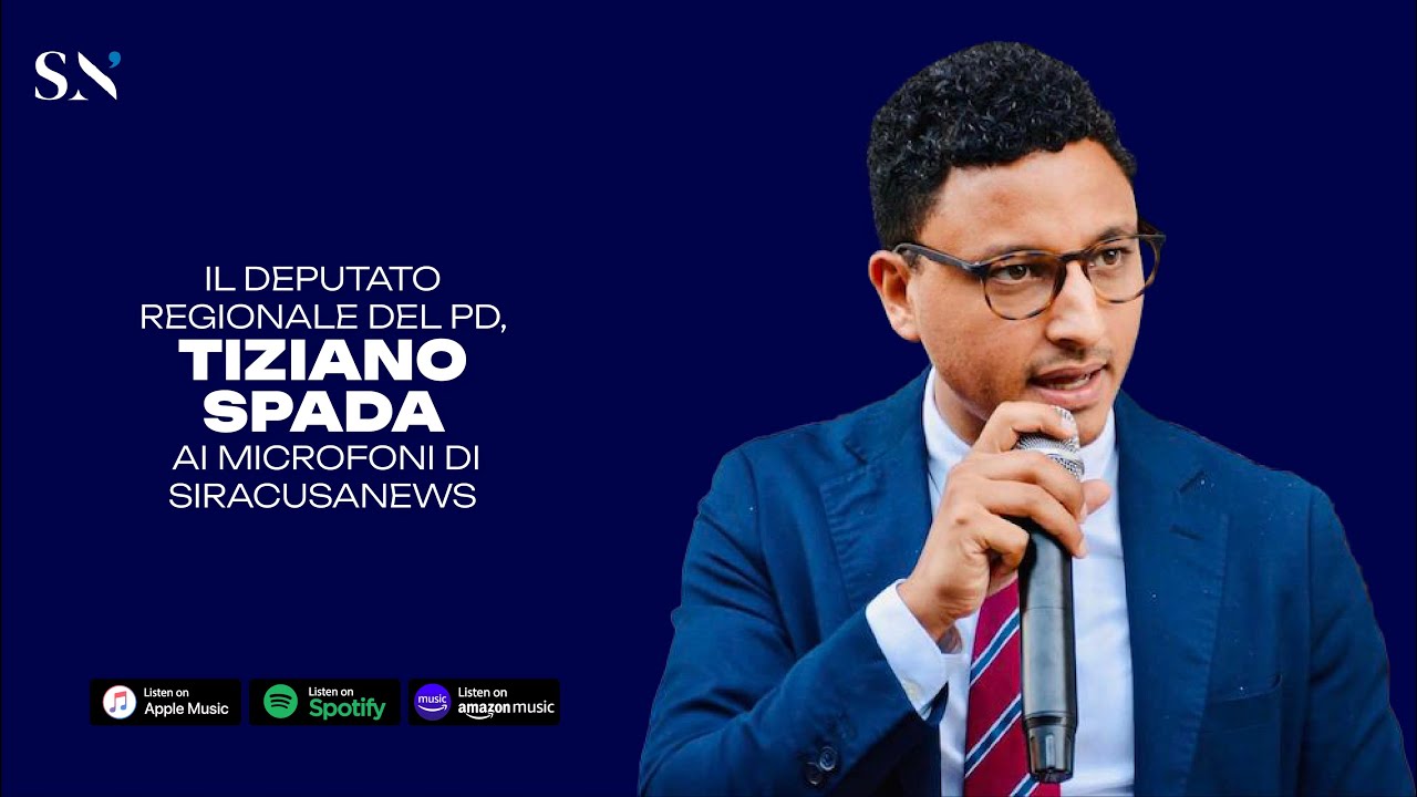 Il deputato regionale del Pd, Tiziano Spada, ai microfoni di ...