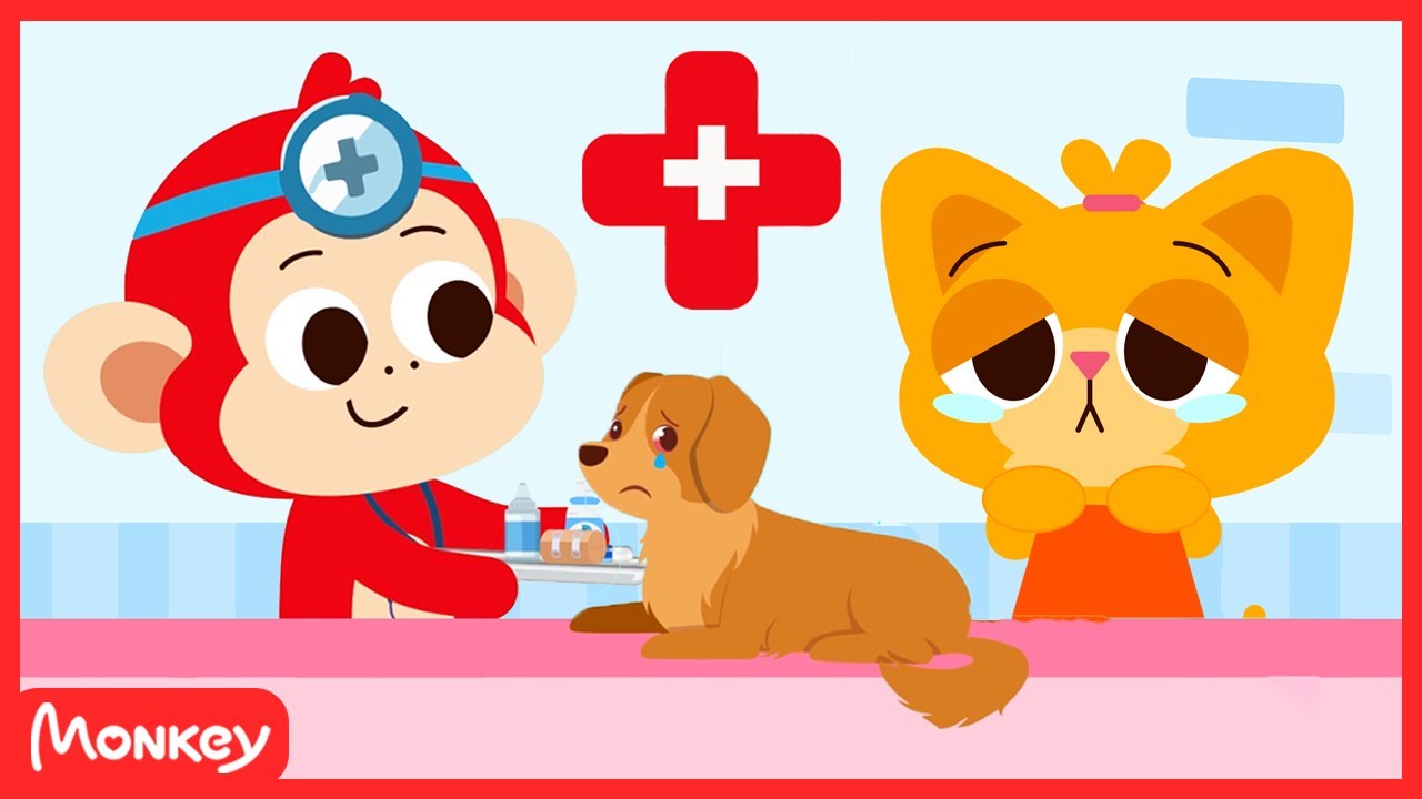 Baby Says Boo Boo 👶🎶 Boo Boo Song + More Monkey Junior Nursery Rhymes ...