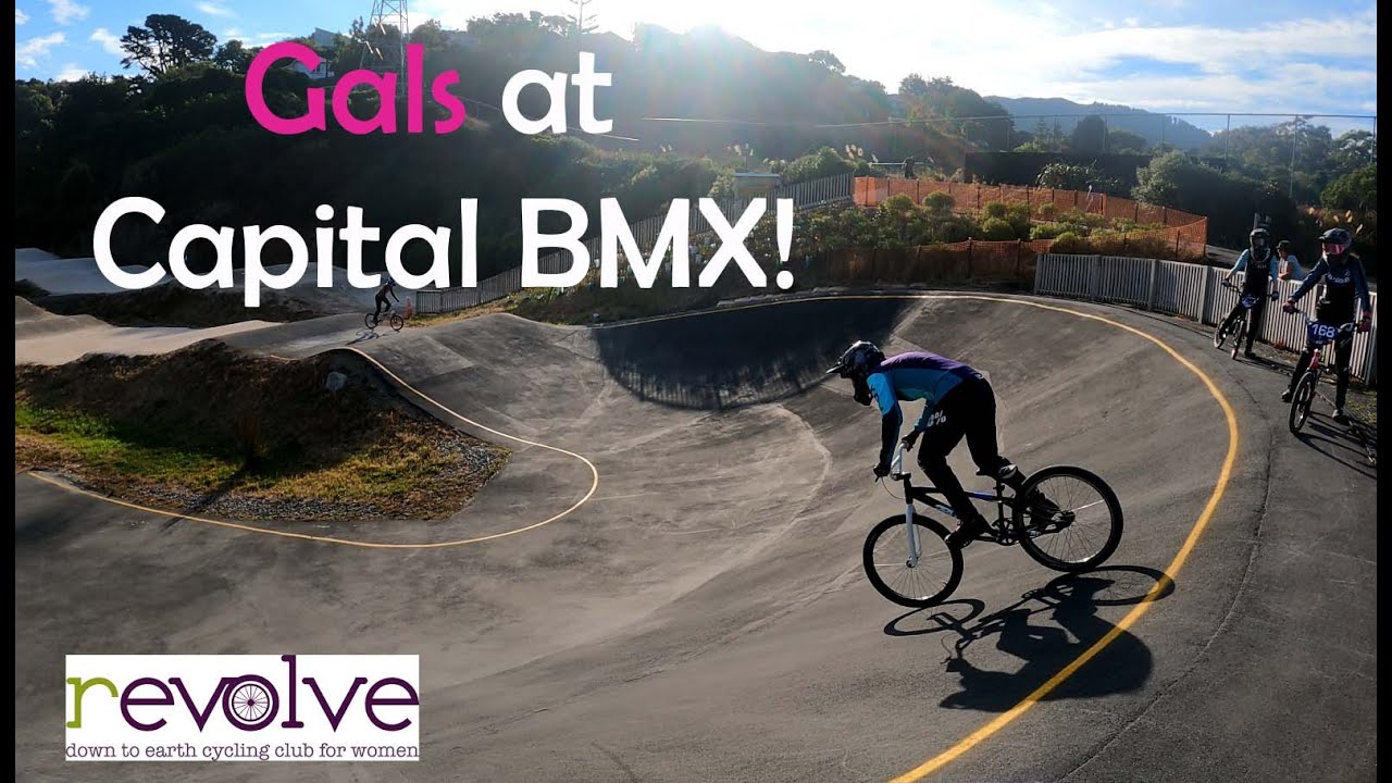 Gals at Capital BMX! Revolve Cycling - YouTube