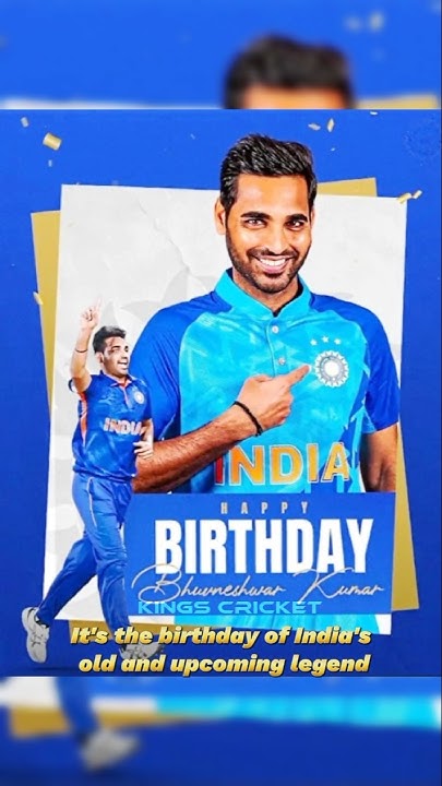 Happy Birthday bhuvi and arsh #cricket #shorts #viralshorts - YouTube