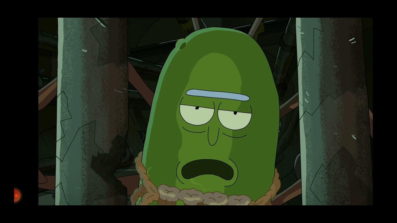 Rick and morty( Rick vira um pepino assassino) - YouTube