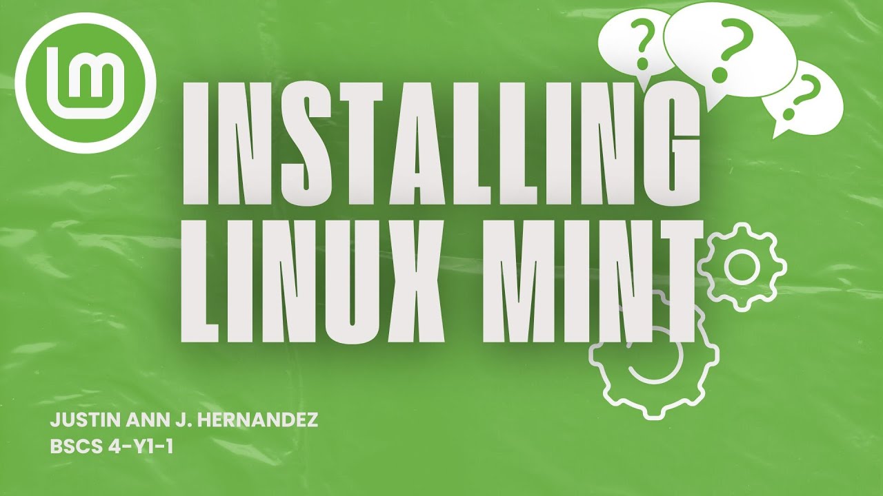 LINUX MINT INSTALLATION - YouTube