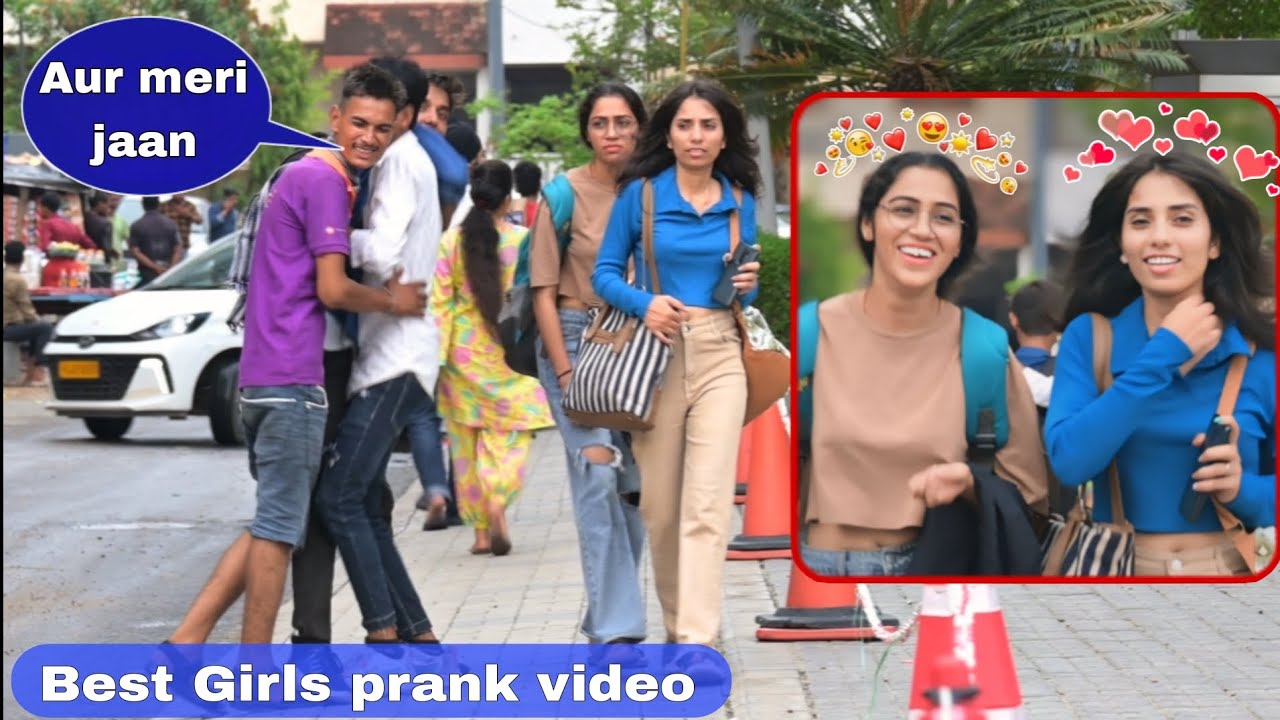 prank video best reaction girls @ChhoraDholpur - YouTube