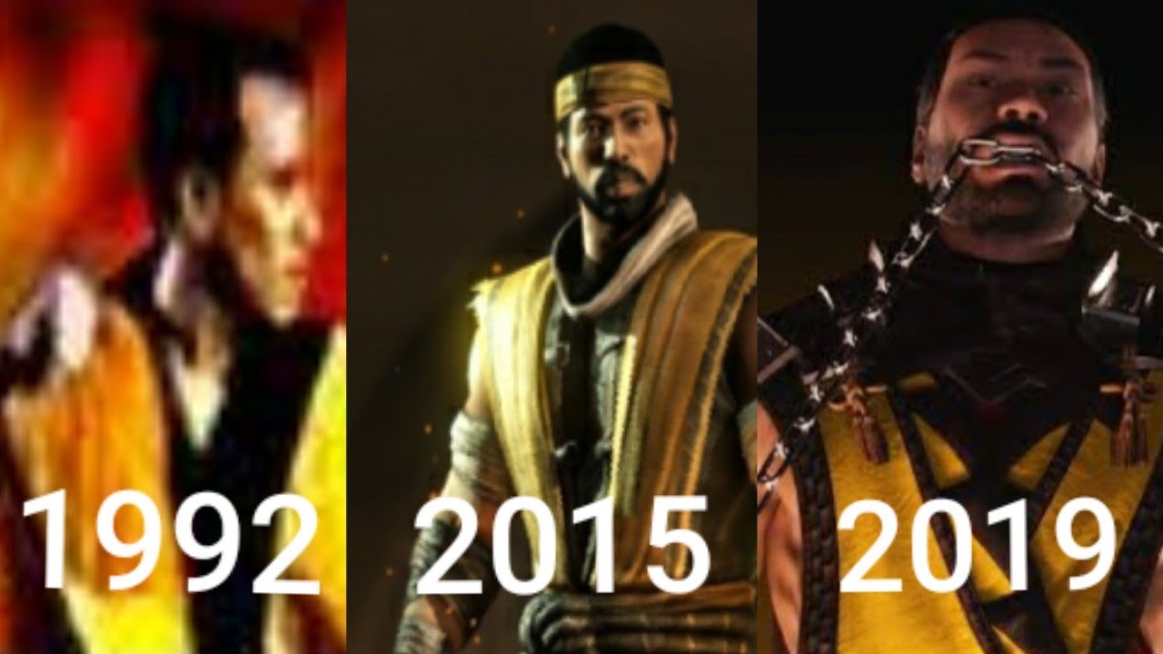 Evolution of Hanzo Hasashi ( 1992-2019 ) - YouTube