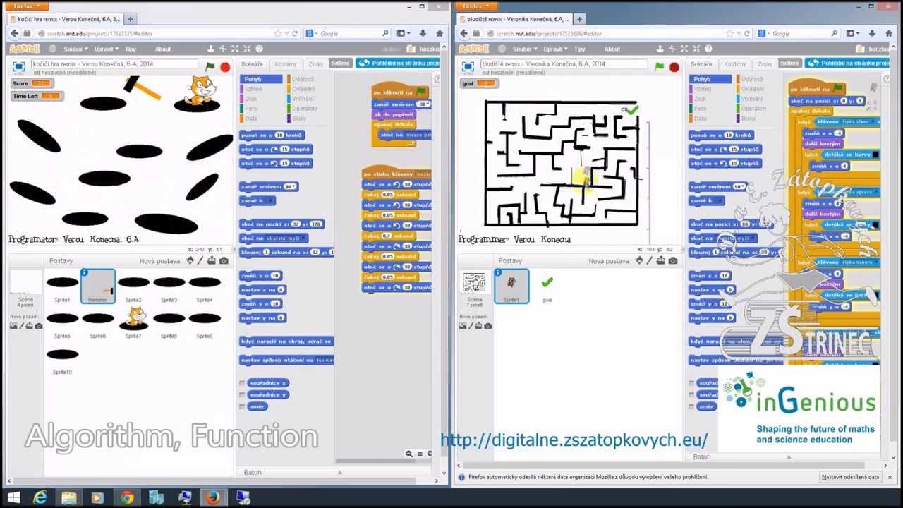 Programming in Scratch / Programování v SCRATCH - YouTube