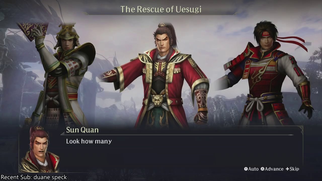 WO4U Story Mode Chapter 2 - The Rescue of Uesugi Warriors Orochi 4 ...