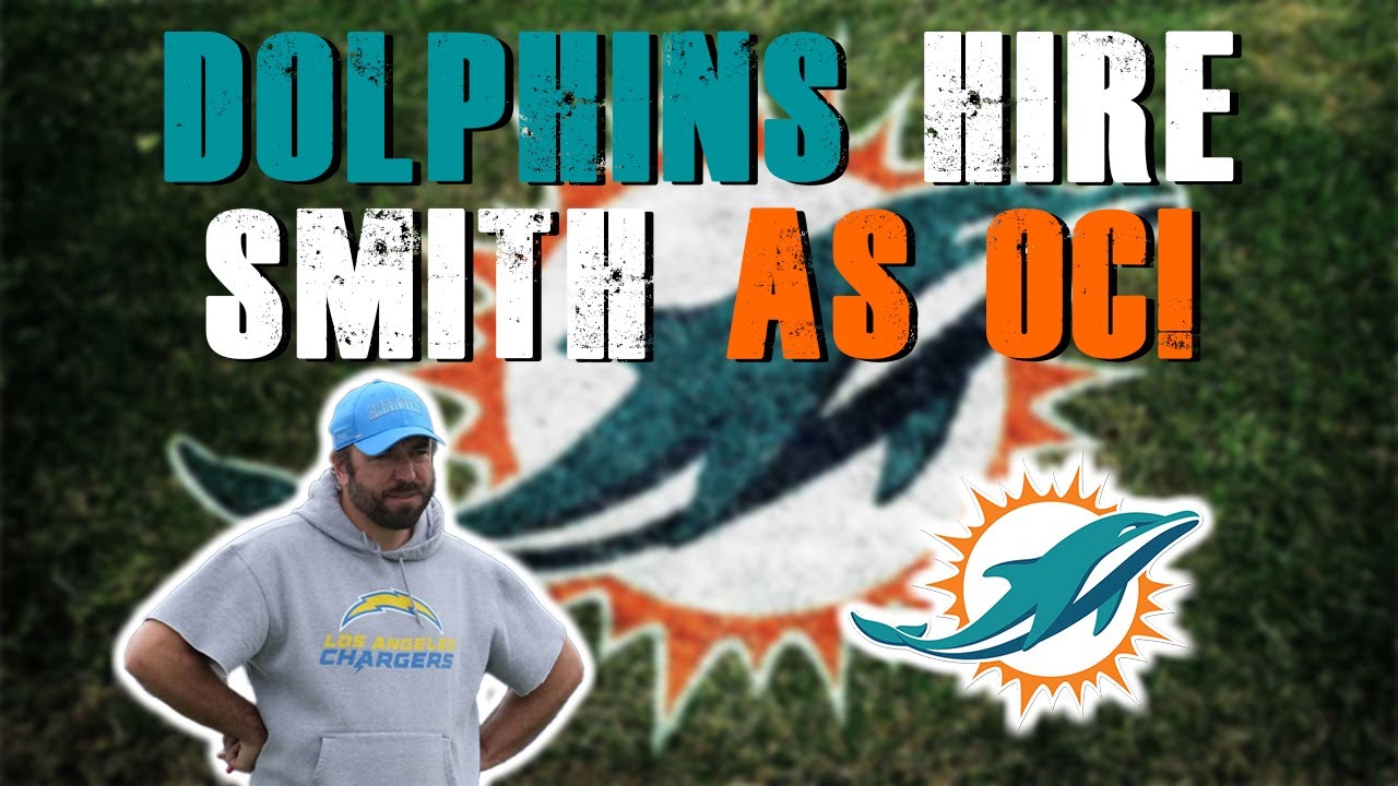 Miami Dolphins Hire Frank Smith As Offensive Coordinator! - YouTube