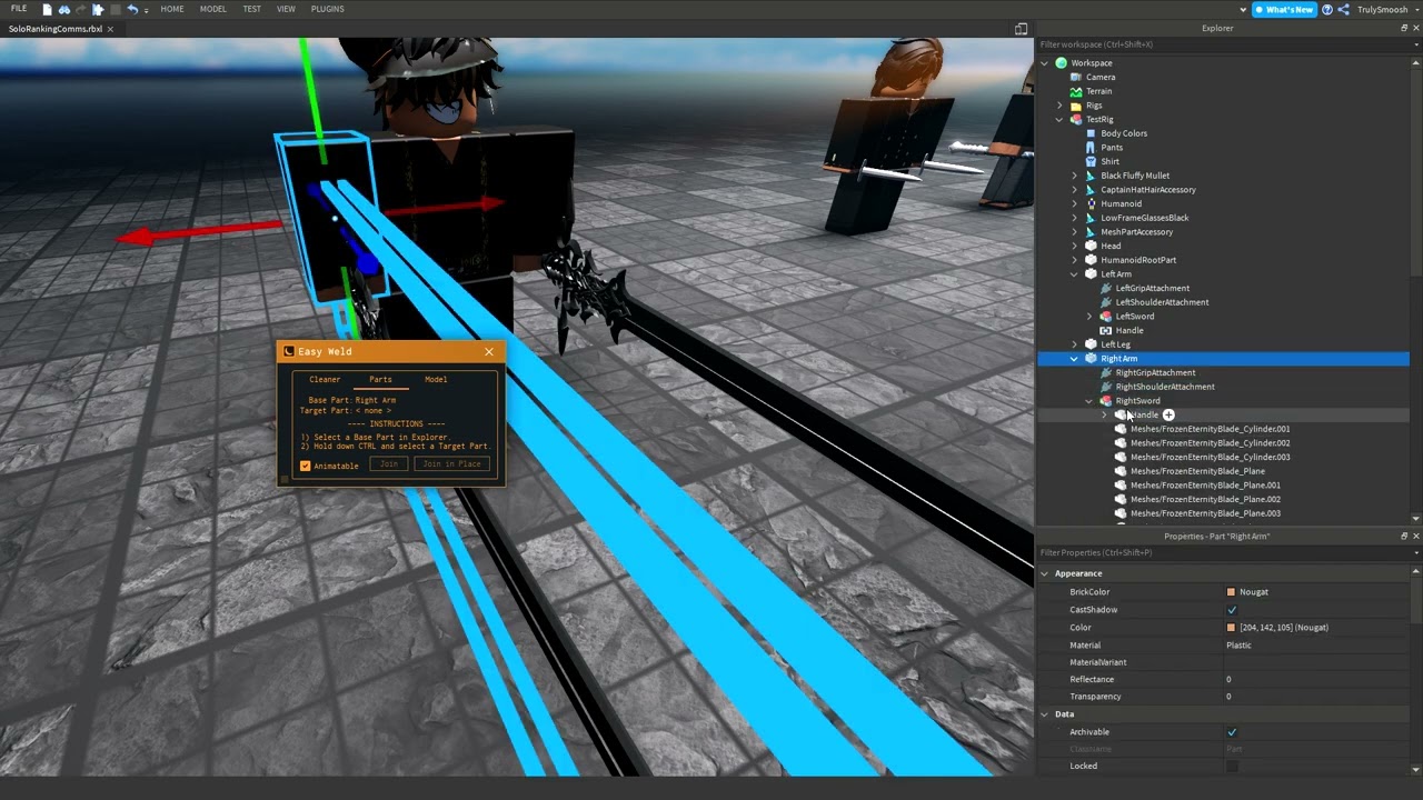 Welding Weapons To Rig [Demonstration] - YouTube