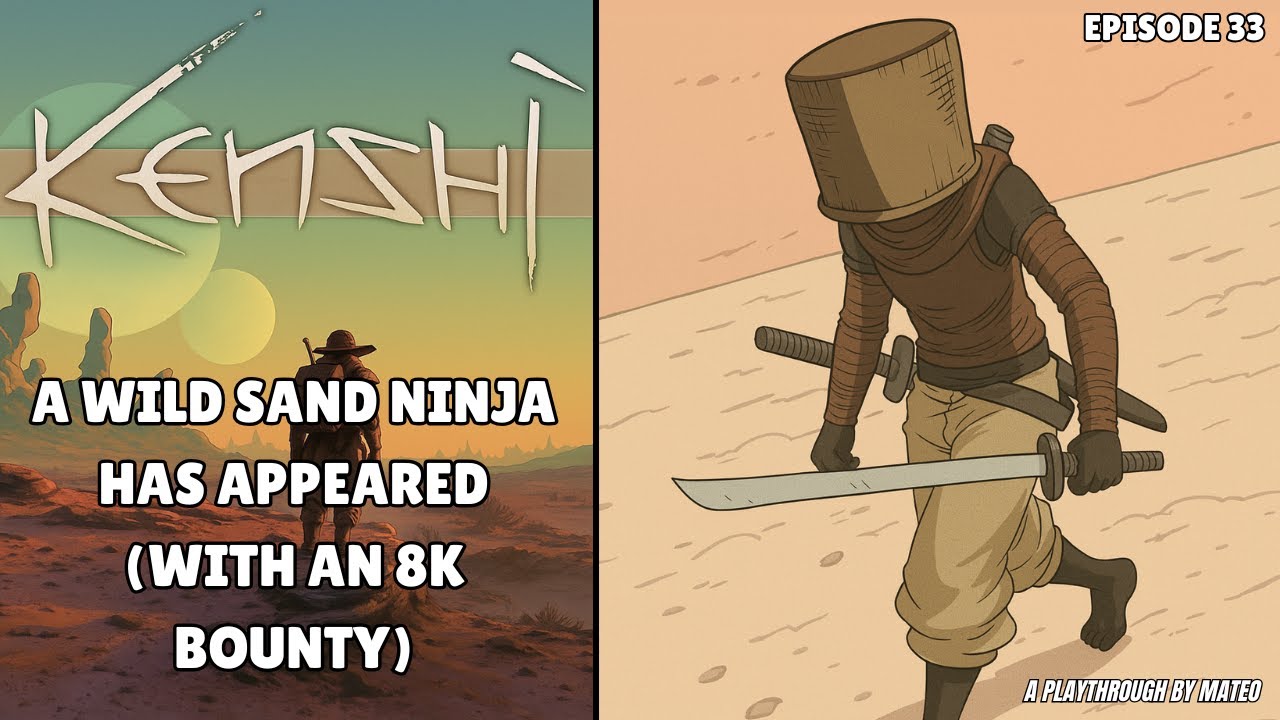 A Wild Sand Ninja Appears - Starting from Rock Bottom in Kenshi | Ep ...