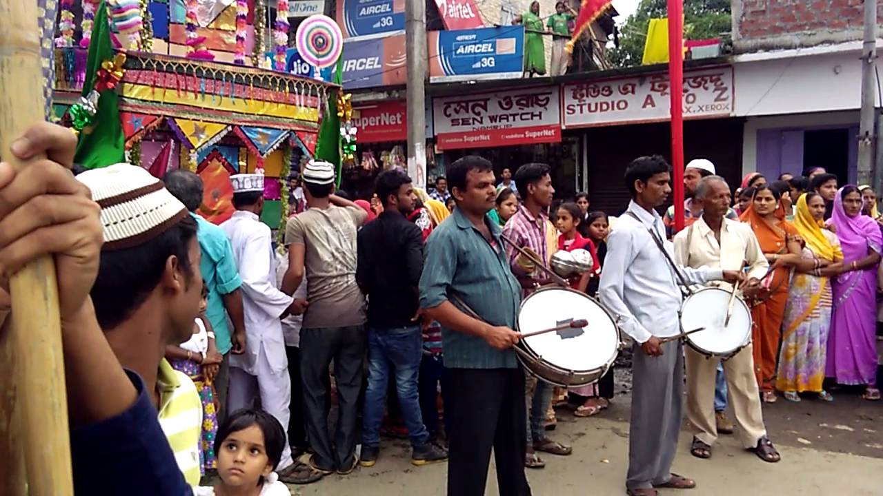 Namrup assam muharram 2016 of Tazia - YouTube