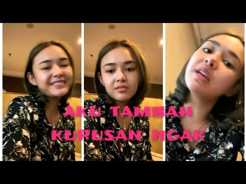 Keisengan Live IG Amanda Manopo Tanya ke nitizen aku kurusan ngak