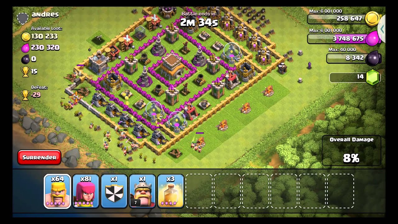 COC: Farming Tips and Tricks, Upgrade Strategy, and Barb King lvl 7 ...