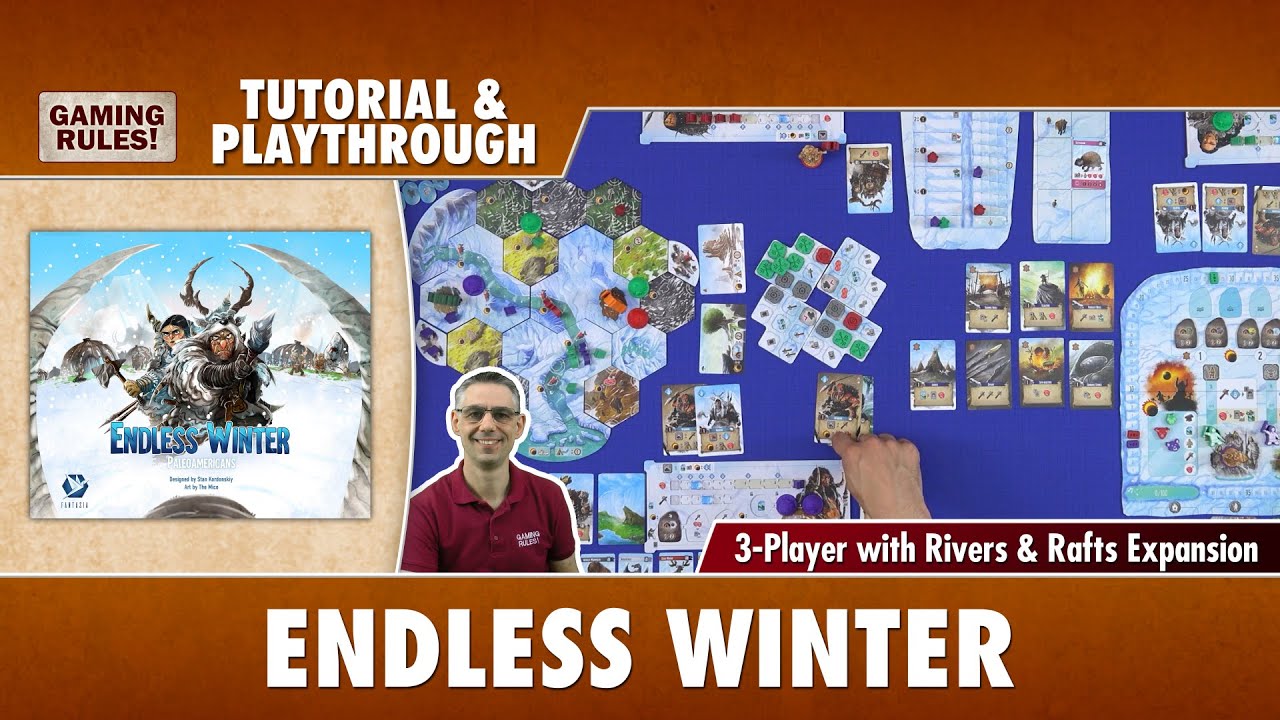 Endless Winter: Rivers & Rafts - Tutorial & Playthrough - YouTube