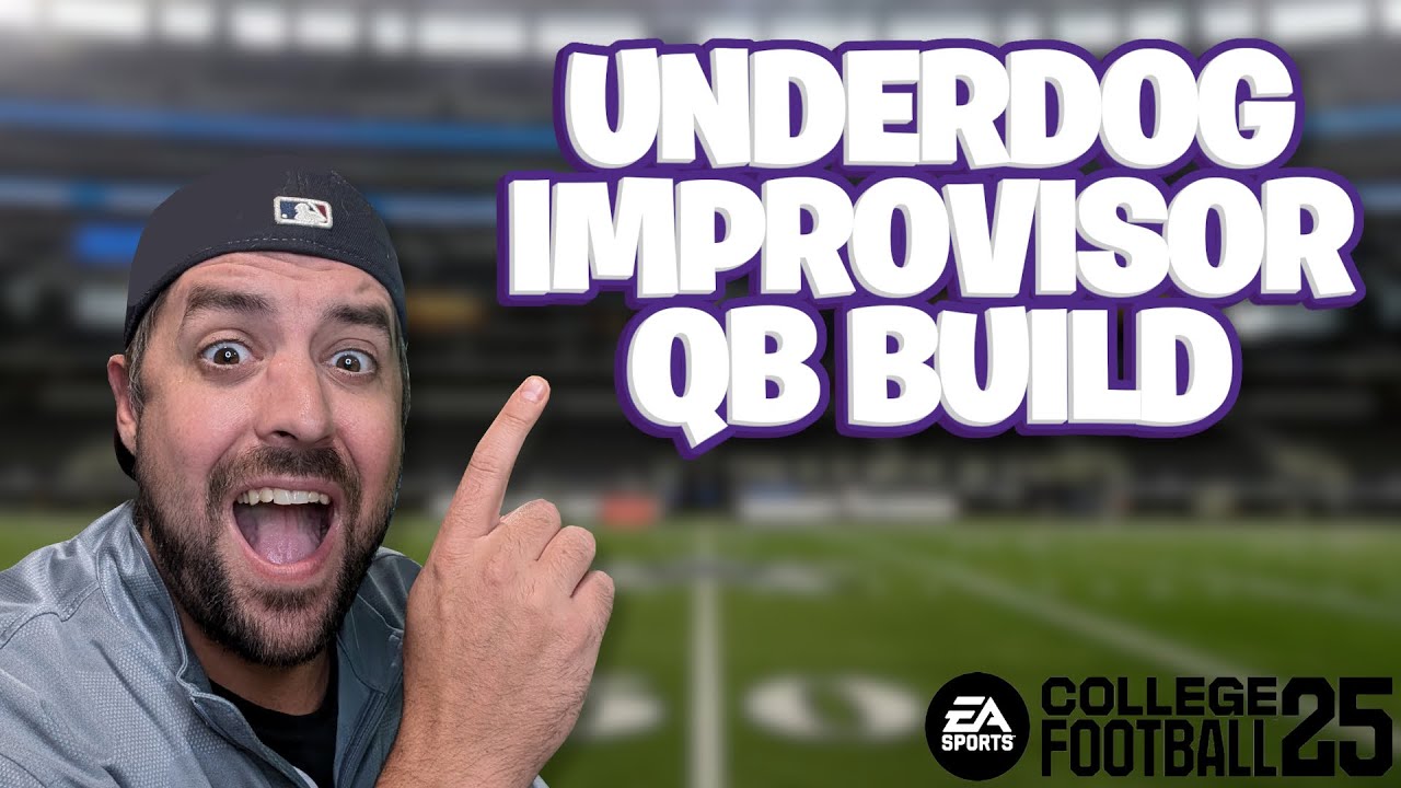 Building the Ultimate Underdog QB: Freshman Year Improvisor QB Build in ...