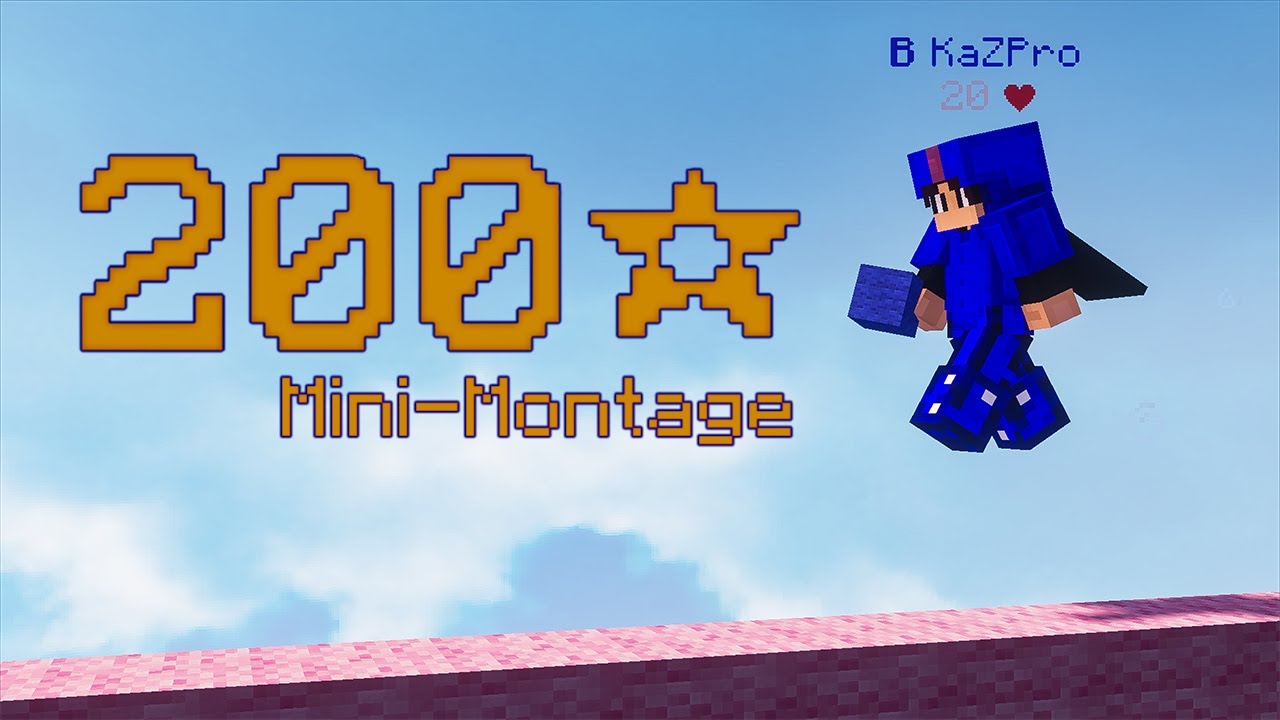 Hypixel BedWars Gold Prestige Mini-Montage - YouTube