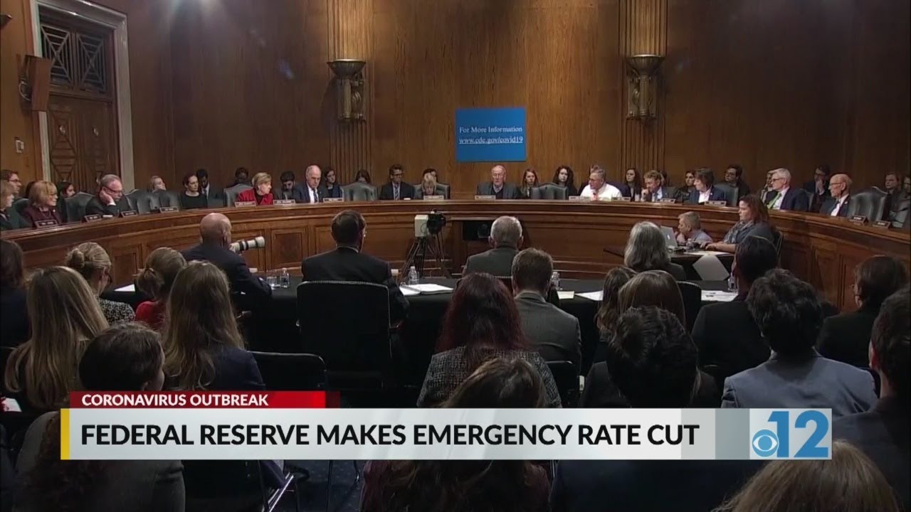 Federal Reserve makes emergency rate cut - YouTube