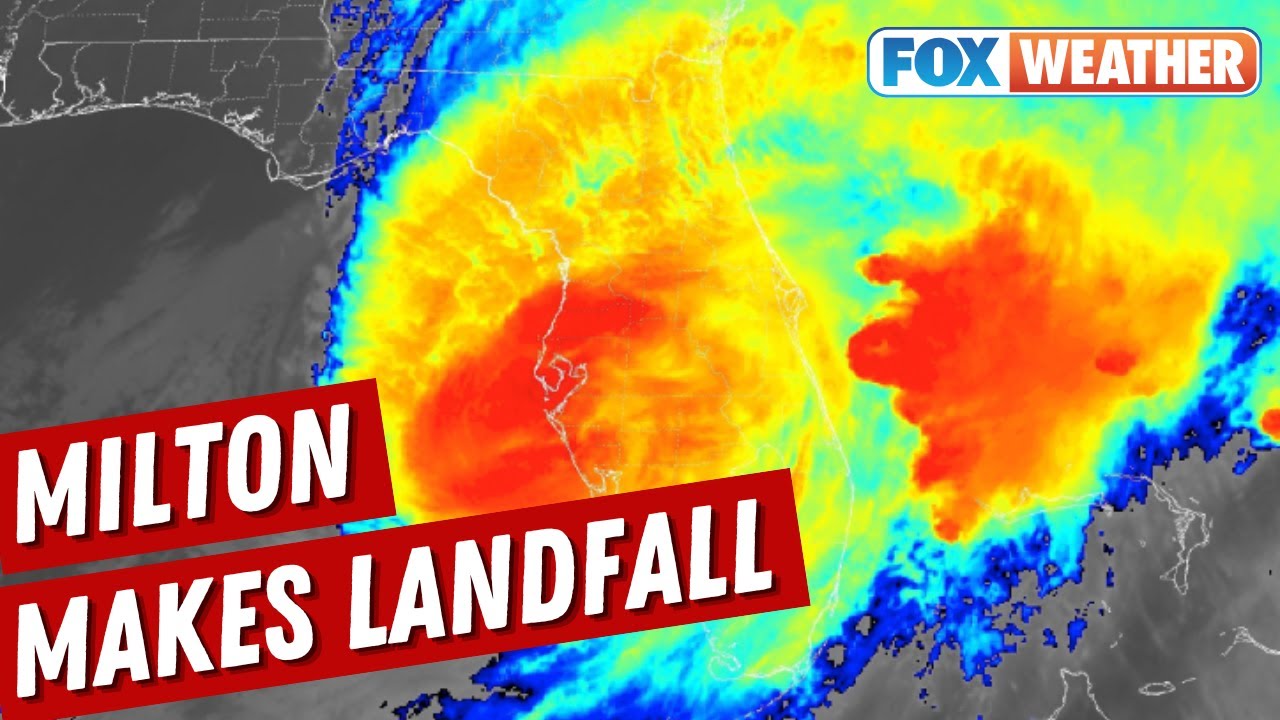 Hurricane Milton Makes Landfall Near Siesta Key, Florida As A Category ...
