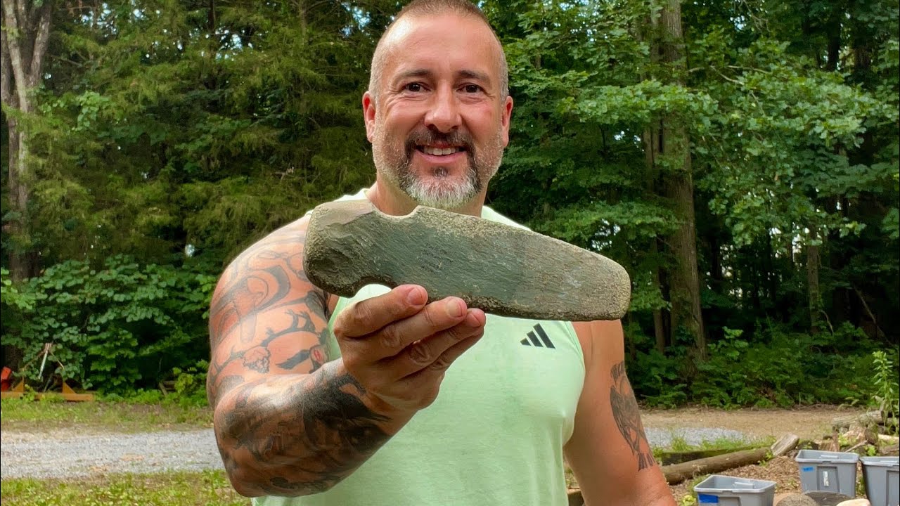 Native American Tennessee Adze - YouTube