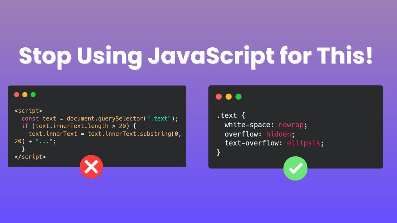 5 Css Tricks To Replace Common Javascript Tasks Youtube 7910