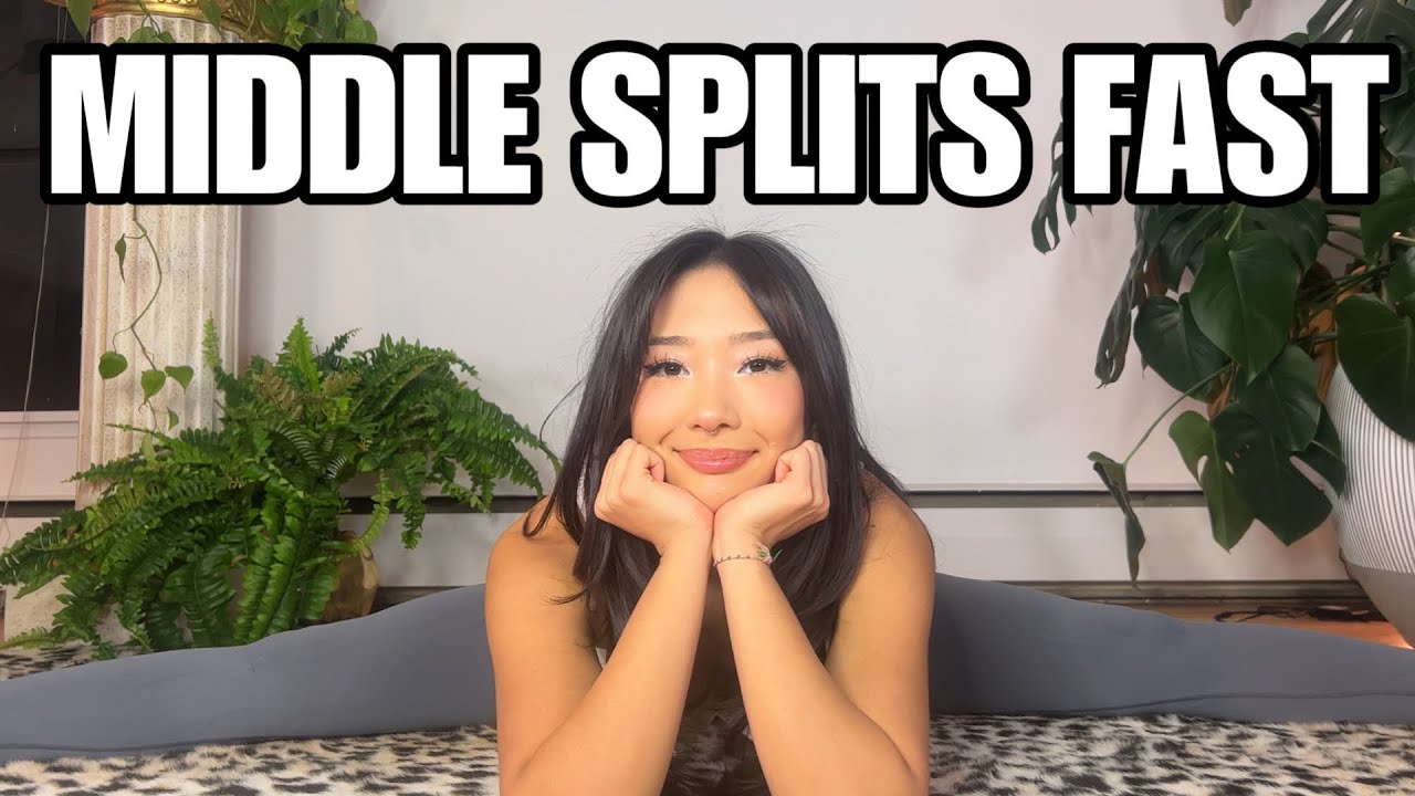 GET THE MIDDLE SPLITS FAST - YouTube