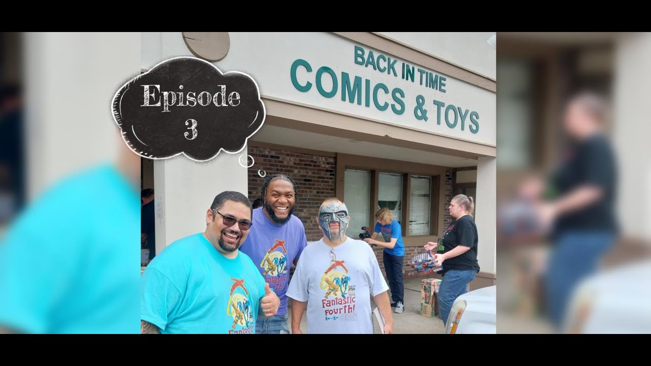 Episode 3. Comic Crawl Haul @ Back In Time Comics - YouTube
