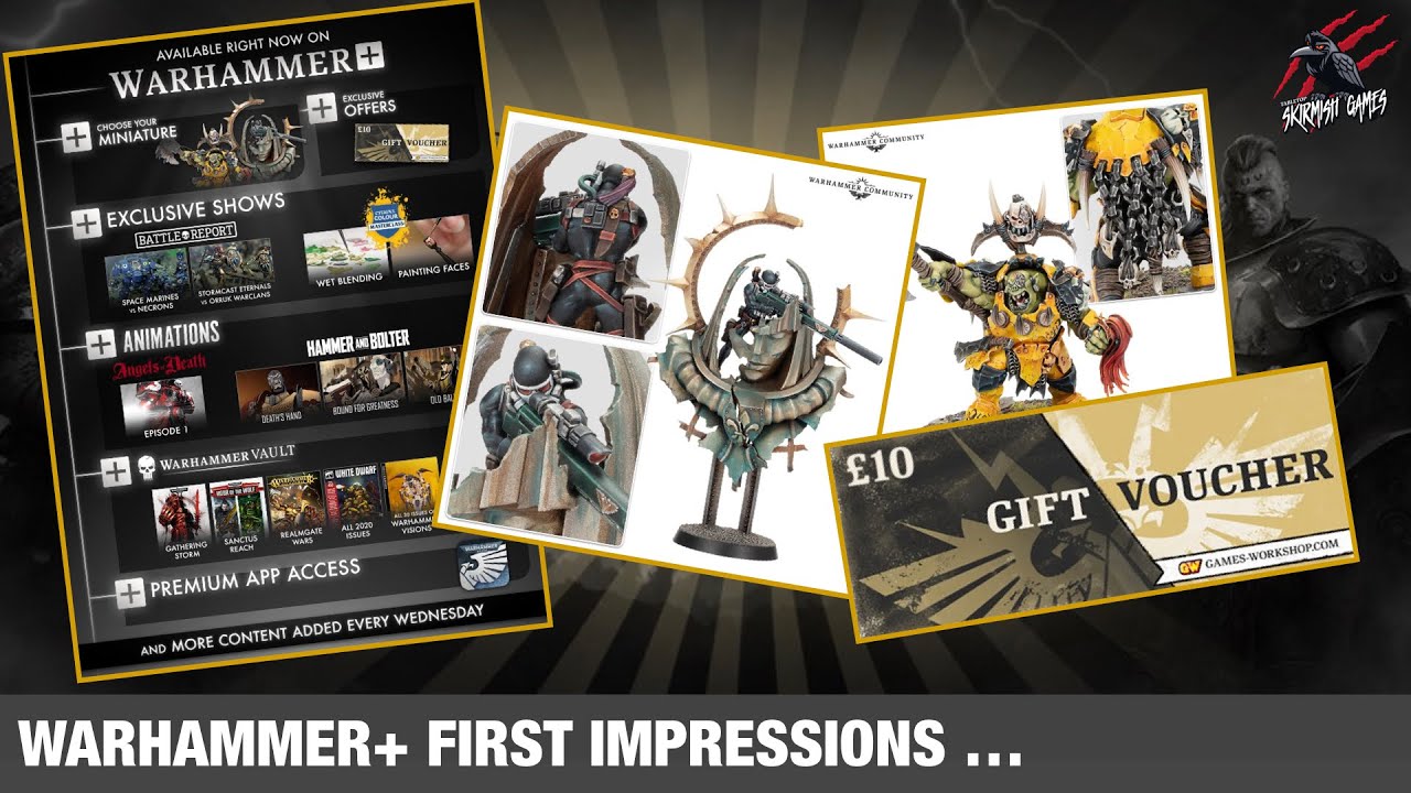 WARHAMMER PLUS LAUNCH REACTION & FIRST IMPRESSIONS - I Subscribed To ...