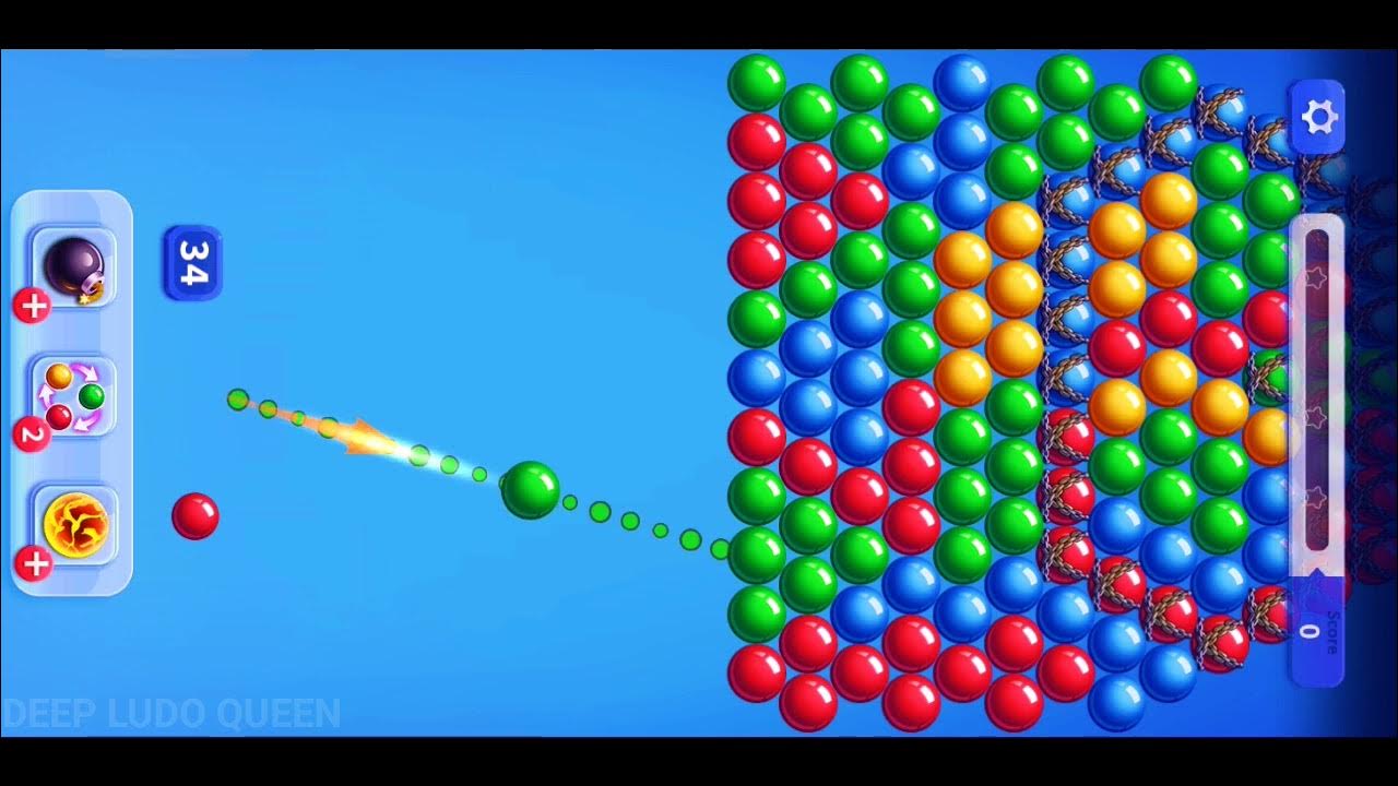 Bubble shooter Gameplay level 118- 121 bubble shooter Gameplay ll Android Gameplay # ...