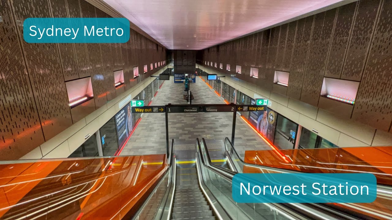 Sydney Metro Vlog 21: Norwest Station - YouTube