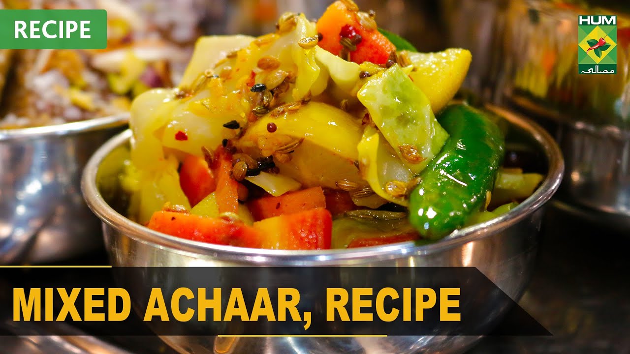 Mixed Achaar Recipe | Tarka | Rida Aftab | 12 October 2022 | Masala Tv ...