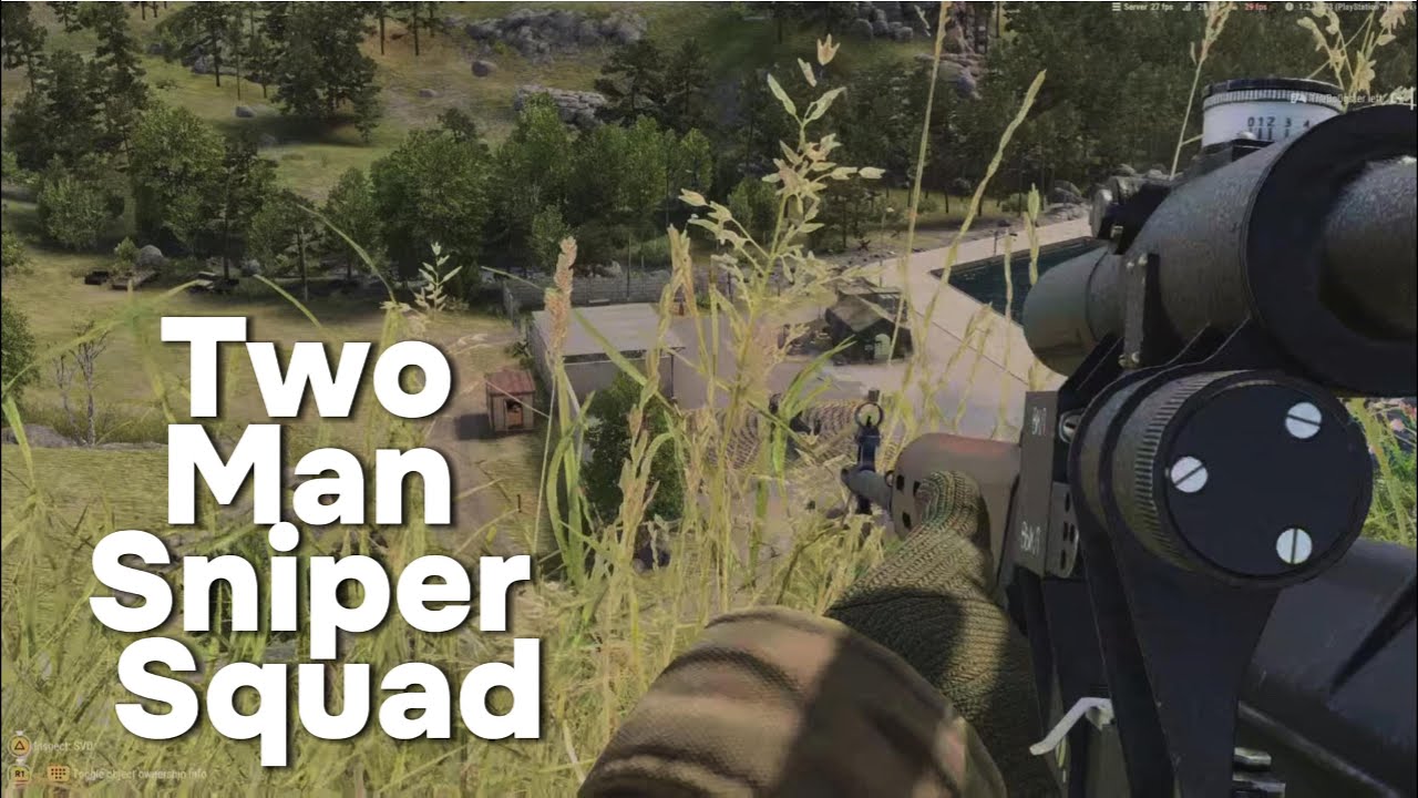 Two-Man Sniper Squad Wreaks Havoc at Enemy Base | Arma Reforger - YouTube
