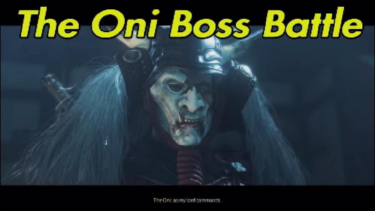 Oni Boss Ghost of Yotei #ghost #yotei #oni - YouTube