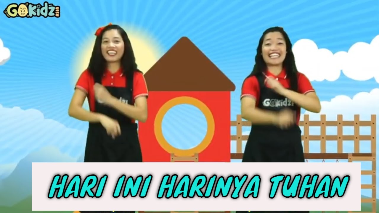HARI INI HARINYA TUHAN | Lagu Sekolah Minggu - YouTube
