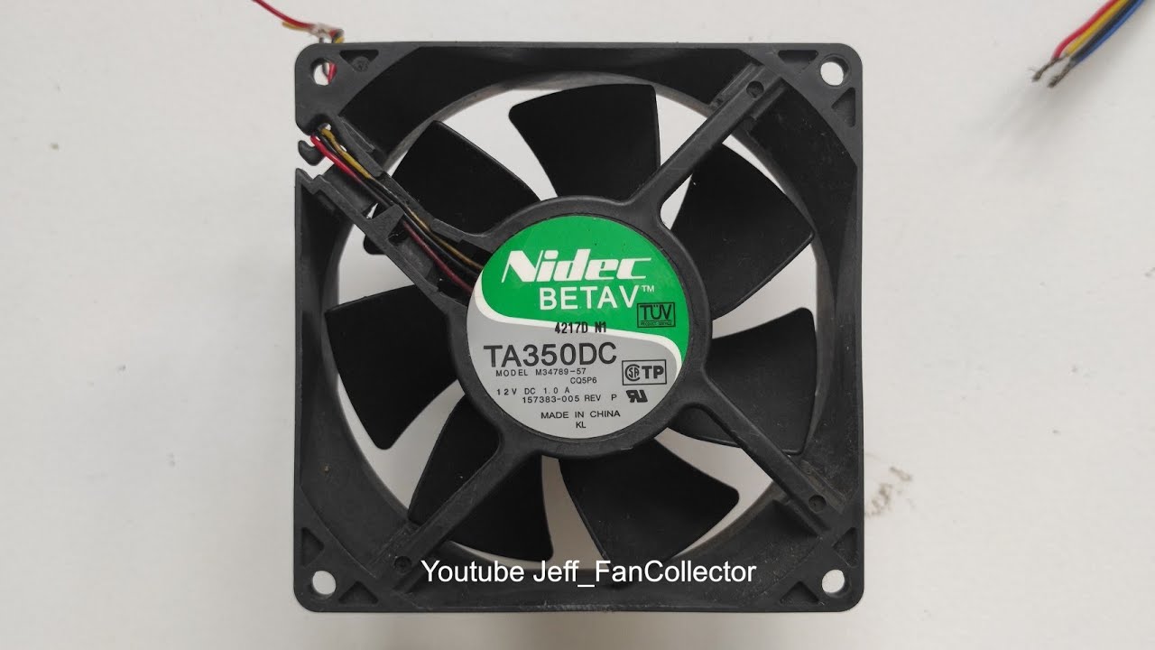 Nidec Beta V Fan TA350DC M34789-57 12V 1.0A 5000rpm 9238 High Speed HP ...