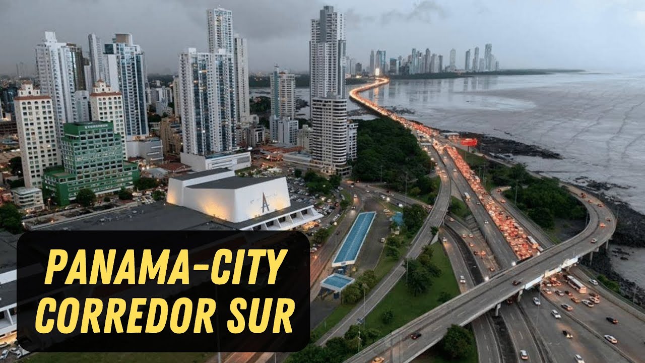 Drive fast on the roads of Panama City. I love speed, drive. This path ...