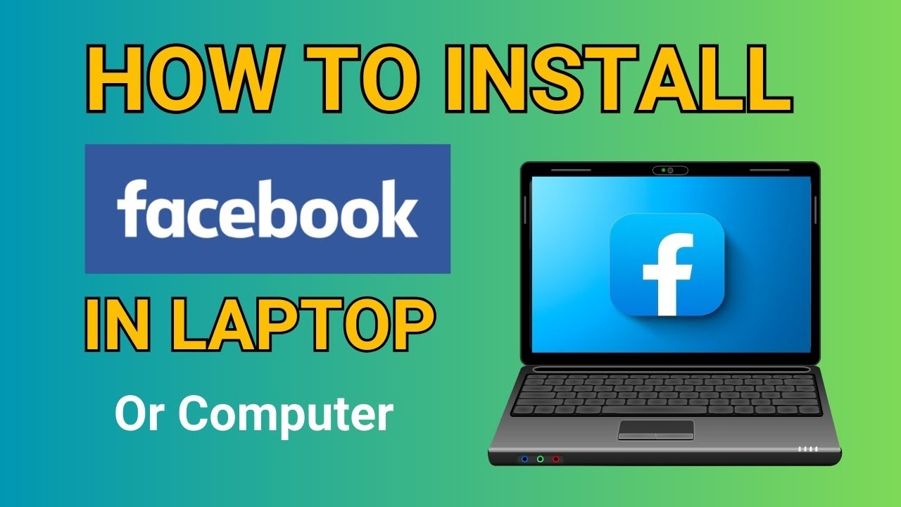 How to Install Facebook in Your Laptop or PC in Window 10/11 (2024 ...