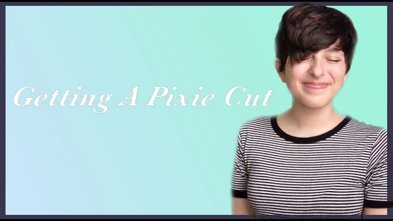 Getting A Pixie Cut! | Hunter Slingbaum - YouTube