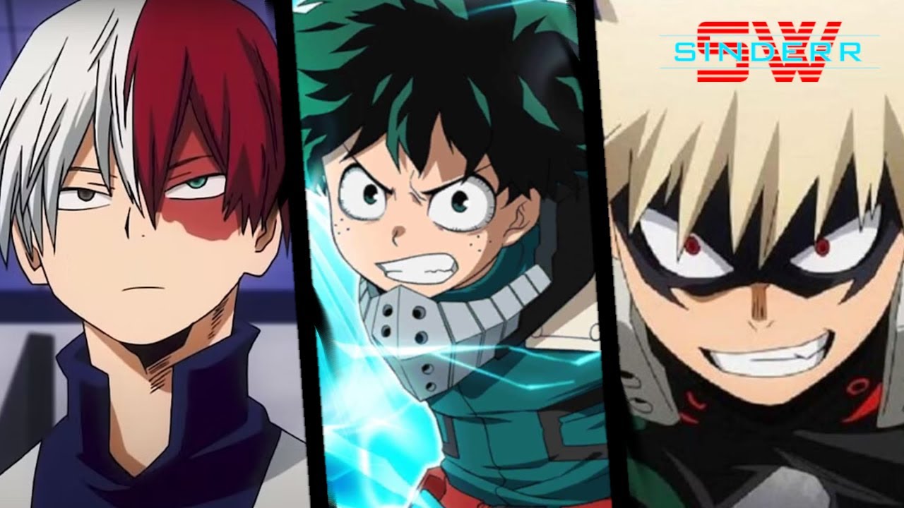 Sinderr ft. MargineZ, Smash - Wielki Wyścig | MHA Todoroki, Bakugo ...