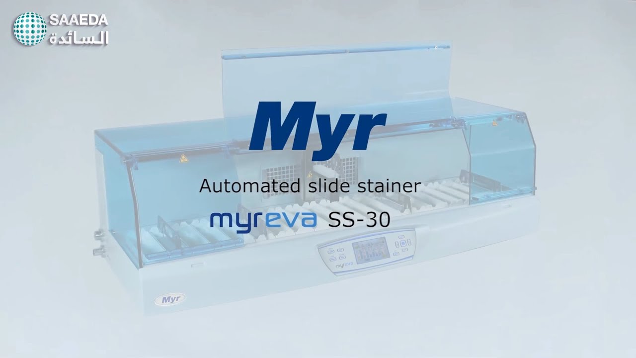 Automated Slide Stainer SS-30 - YouTube