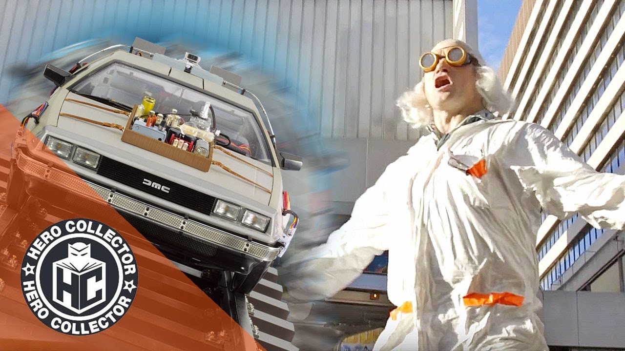 The DeLorean in real life! | Doc Brown On the Loose - YouTube