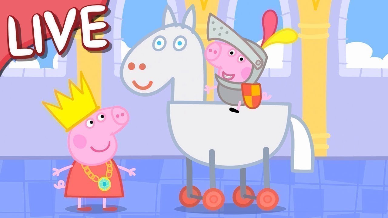 Peppa Pig Full Episodes 🌈 Peppa Pig STREAMING NOW 🌟 Kids Videos 🔴 - YouTube