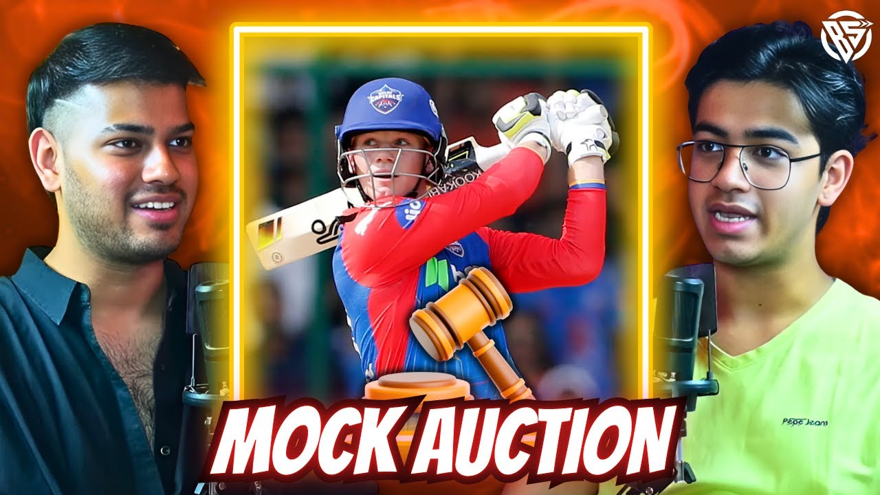 IPL Mock Auction Highlights: Big Bidding WAR For Jake Frazer-McGurk ...